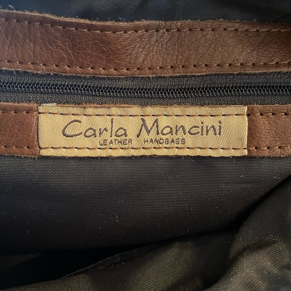 Carla Mancini | Bags | Nwt Carla Mancini Leather Elliot Handbag In Rust ...